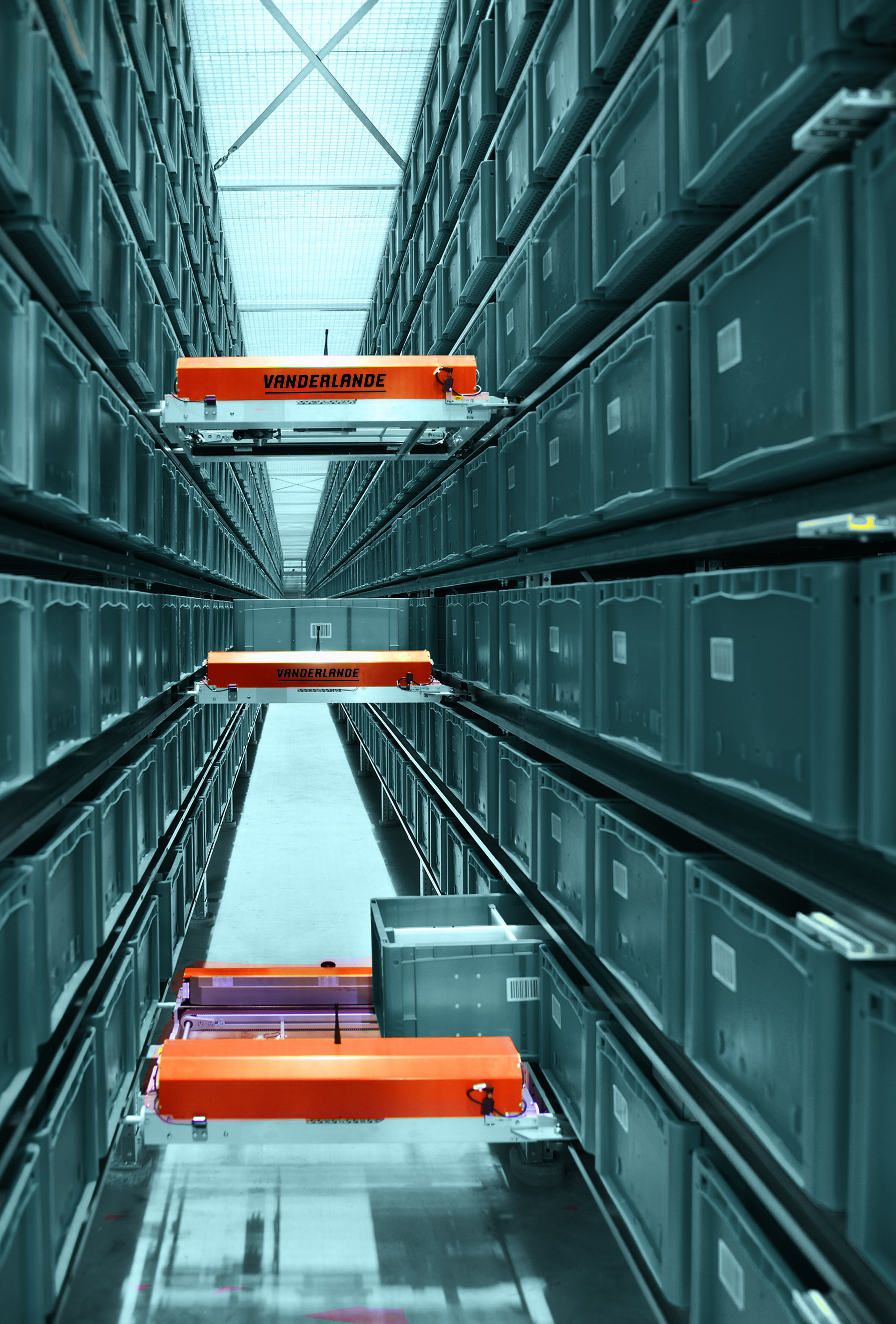 Vanderlande – Hochflexible Lagerkonzepte dank 3D-Shuttle